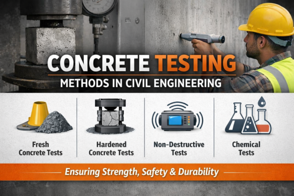 Concrete Testing Methods Used in Civil Engineering
